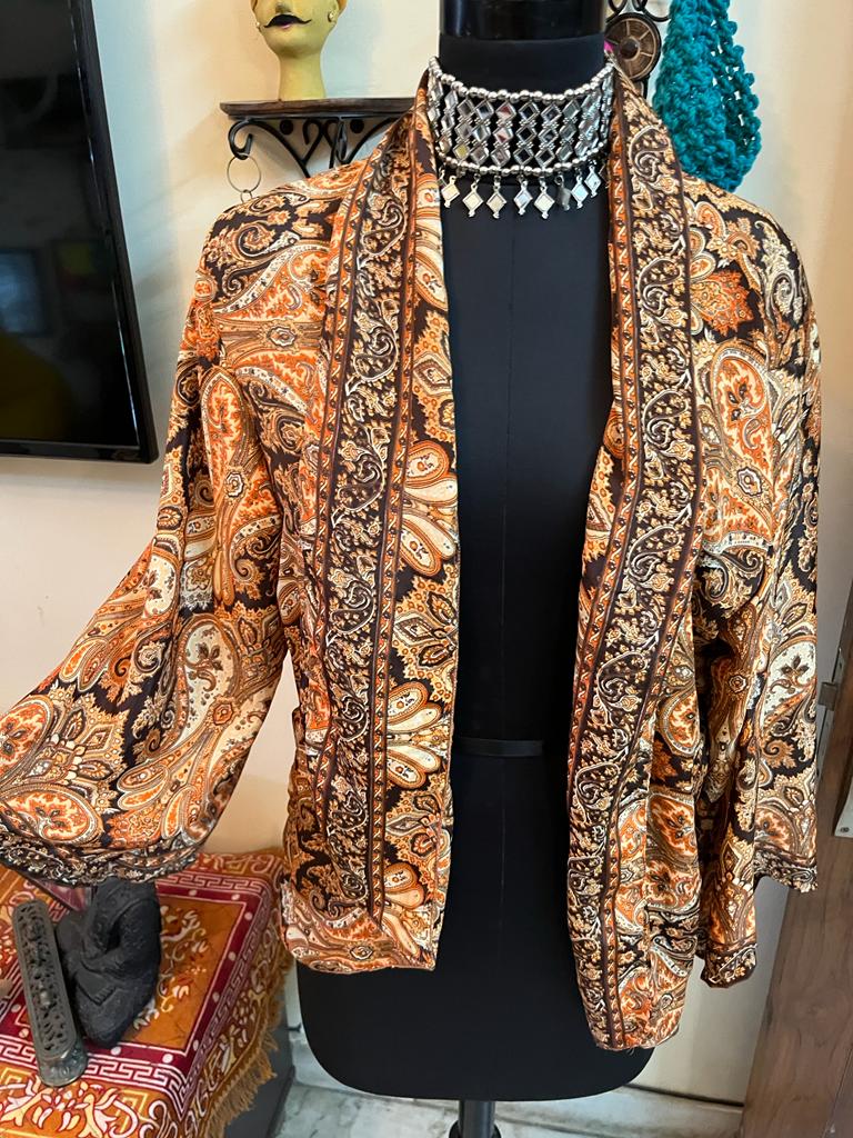 Vibrant Oasis Short Shrug – The Kiki Tribe